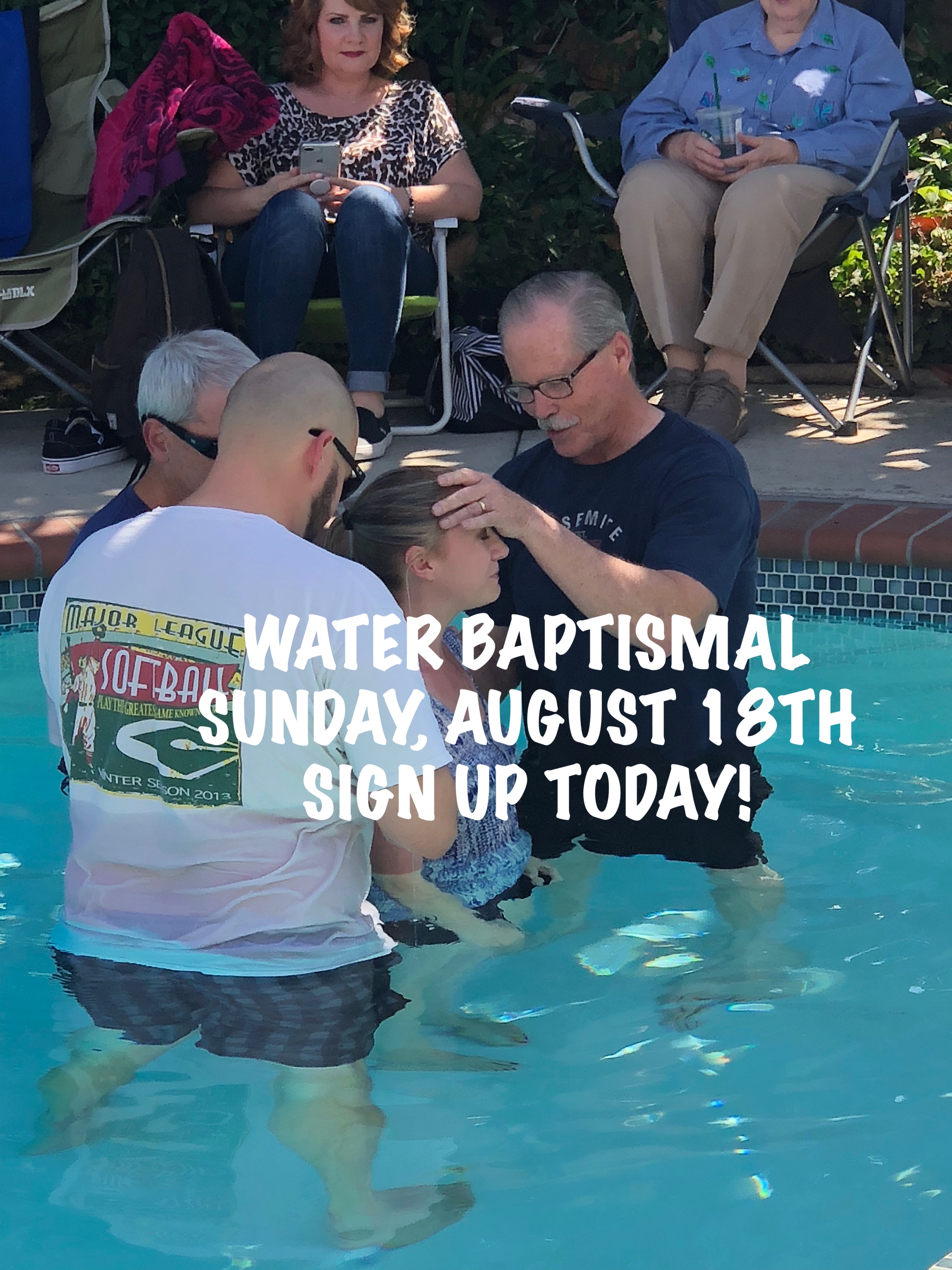 WATER BAPTISM! – Seekers Chapel